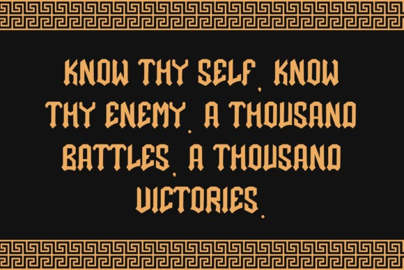 Talisman Warrior Font - Free Font