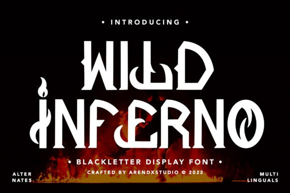 Wild Inferno Font - Free Font