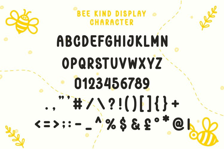 Bee Kind Duo Font - Free Font