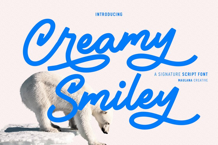 Creamy Smiley Font - Free Font