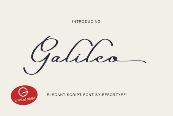 Galileo Font - Free Font