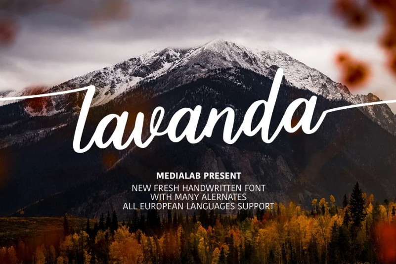 Lavanda Font - Free Font