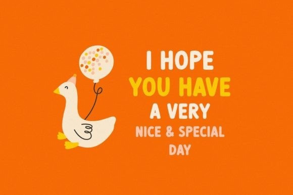 Little Goose Font - Free Font