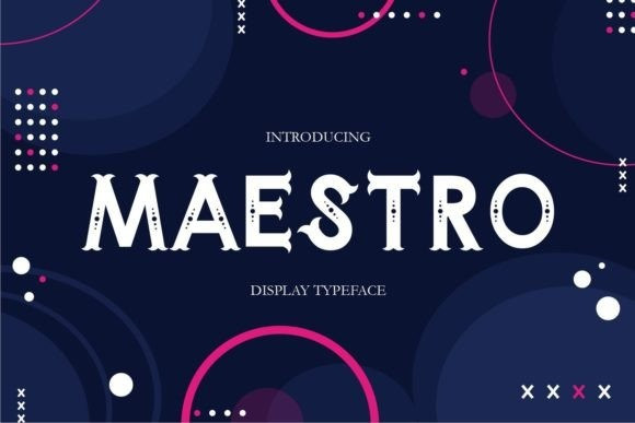 Maestro Font - Free Font