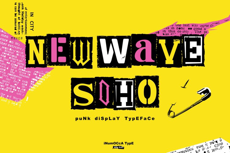 New Wave Soho Font - Free Font
