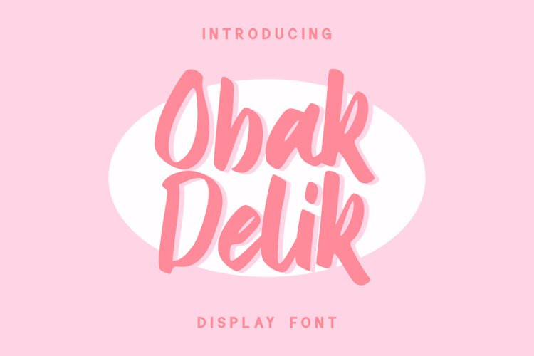 Obak Delik Font - iFonts.xyz
