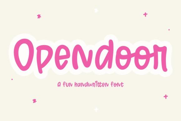 Opendoor Font - Free Font
