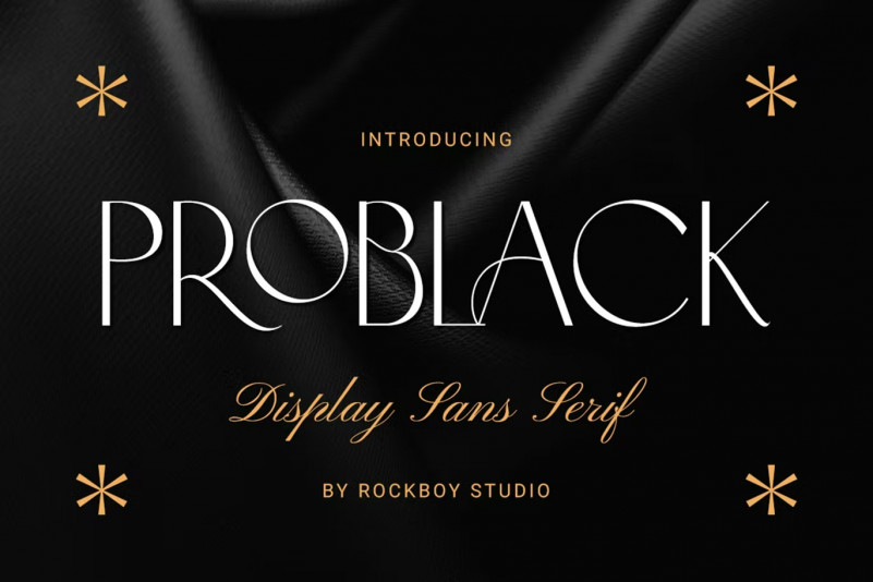 Problack Font - Free Font