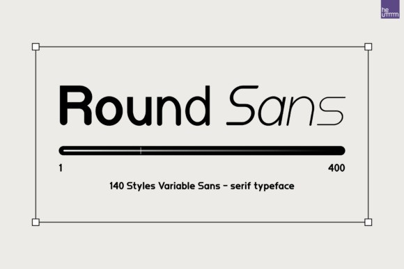Round sans Font - Free Font