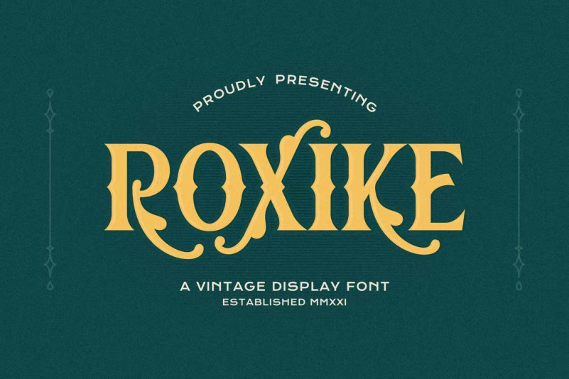Roxike Font - Free Font