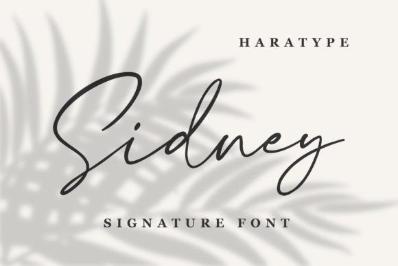 Sidney Font - Free Font