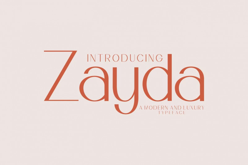 Zayda Font - Free Font