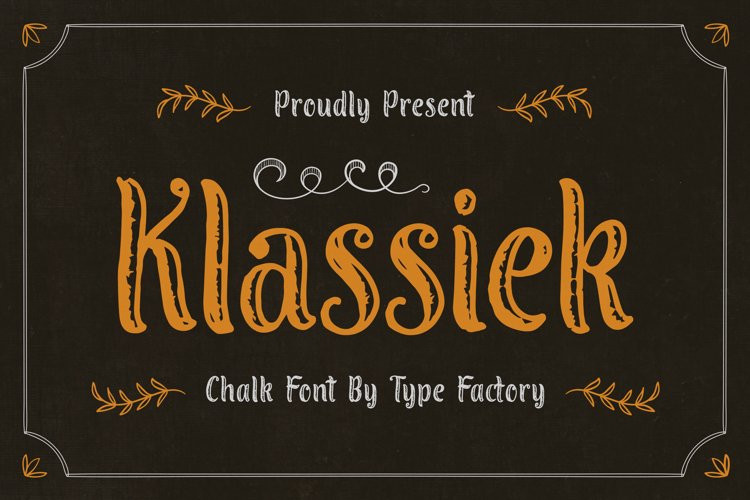Klassiek Font - Free Font