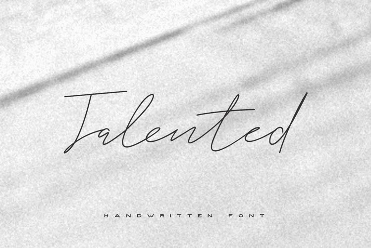 Talented Font - Free Font