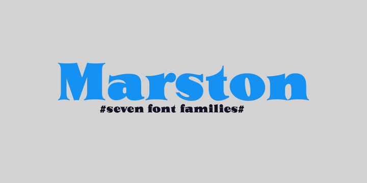 Marston Font Family - Free Font