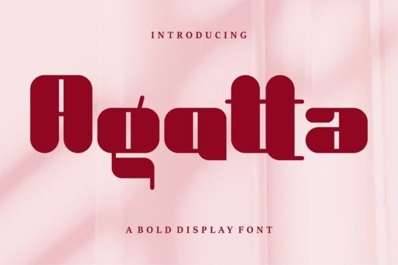 Agatta Font - Free Font
