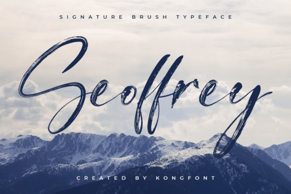 Geoffrey Font - Free Font