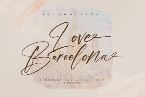 Love Barcelona Font - Free Font