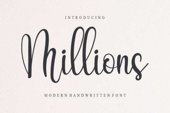 Millions Font - Free Font