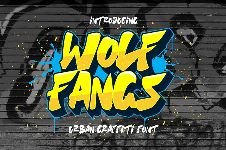 Wolf Fangs Font - Free Font