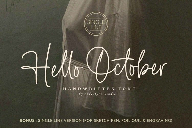 Hello October Font - Free Font