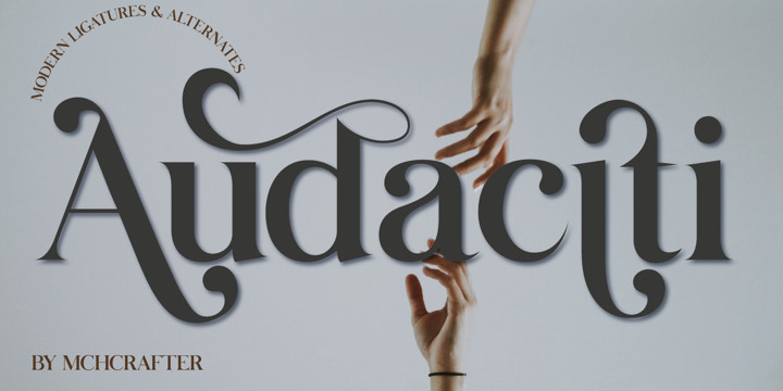 Audaciti Font - Free Font