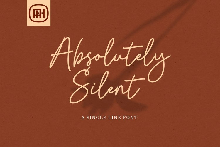 Absolutely Silent Font - Free Font