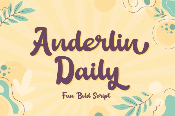 Anderlin Daily Font - Free Font