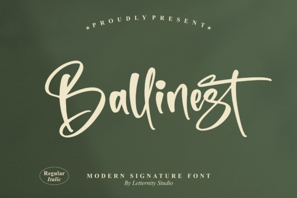 Ballinest Font - Free Font