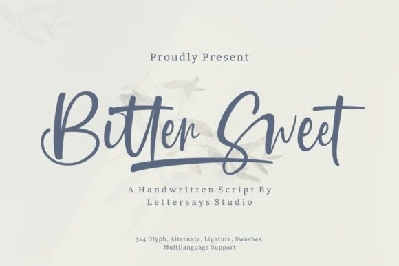 Bitter Sweet Font - Free Font
