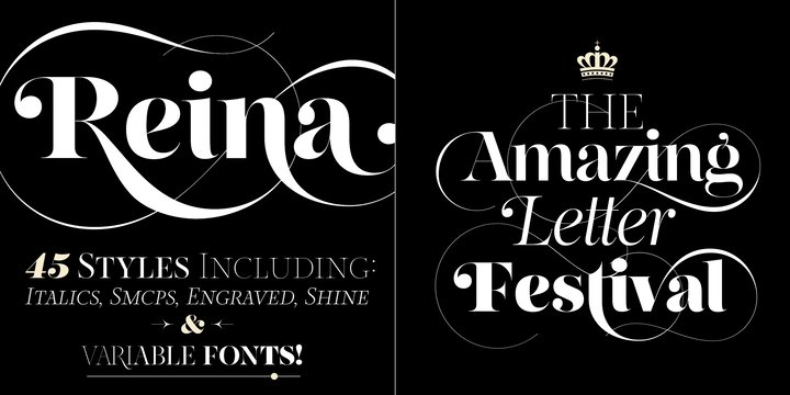 Reina Neue Font Family - Free Font
