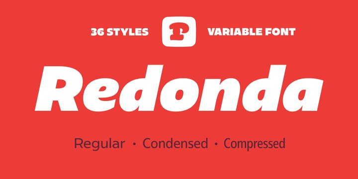Plau Redonda Font Family - Free Font
