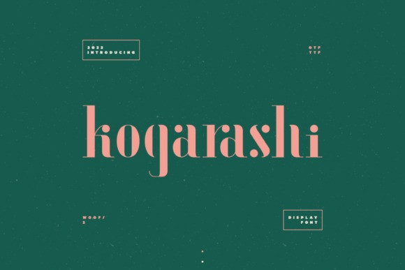 Kogarashi Font - Free Font
