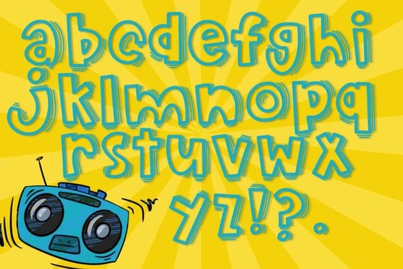 Loud and Crazy Font - Free Font