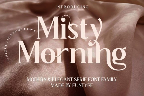 Misty Morning Font Family - Free Font