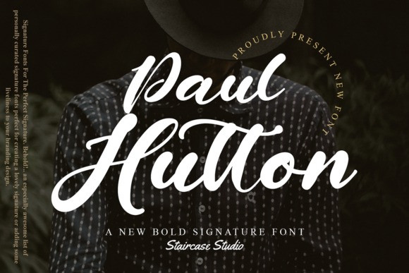 Paul Hutton Font - Free Font