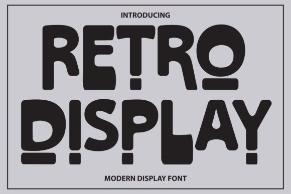 Retro Display Font - Free Font