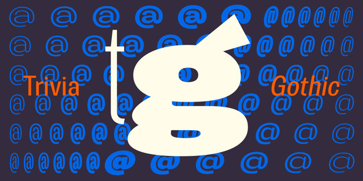 Trivia Gothic Font Family - Free Font