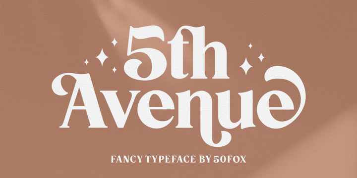 5th Avenue Font Family - Free Font