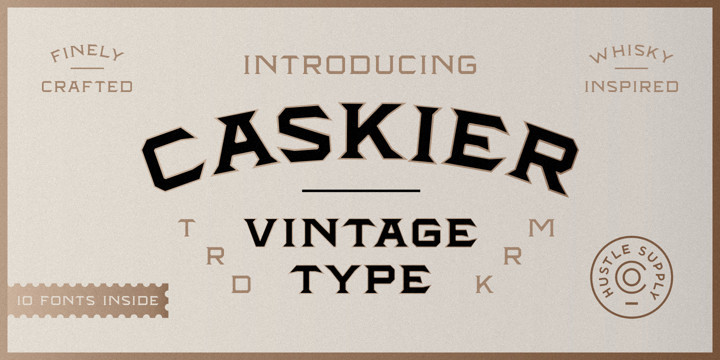 Caskier Font Family - Free Font