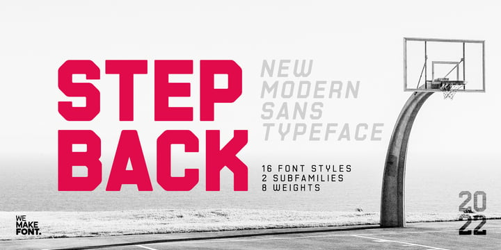 Stepback Font Family - Free Font
