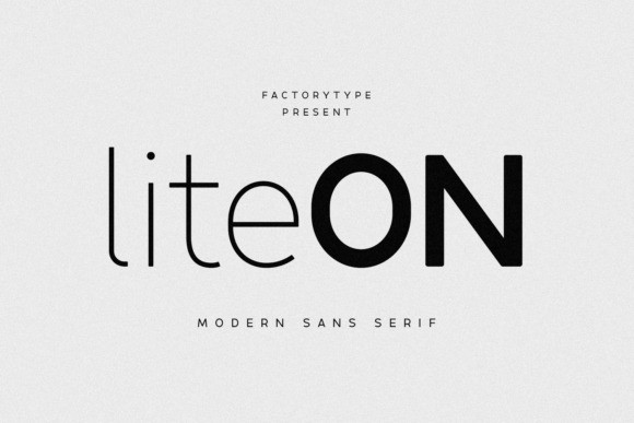 Liteon Font Family - Free Font