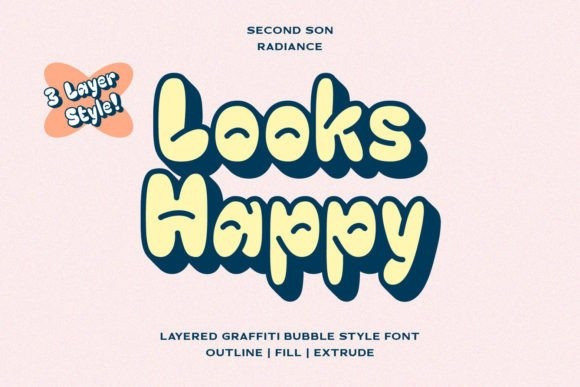 Looks Happy Font - Free Font