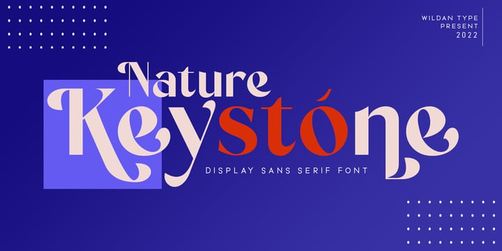 Nature Keystone Font Family - Free Font