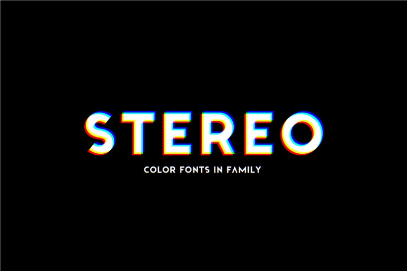 STEREO Font Family - Free Font