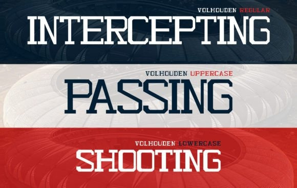 Volhouden Font - Free Font