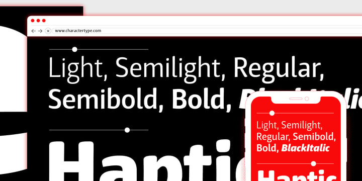 Haptic Pro Font Family - Free Font