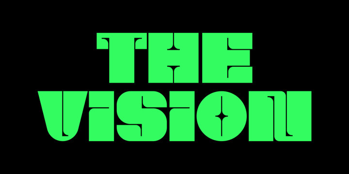 The Vision Type Font - Free Font