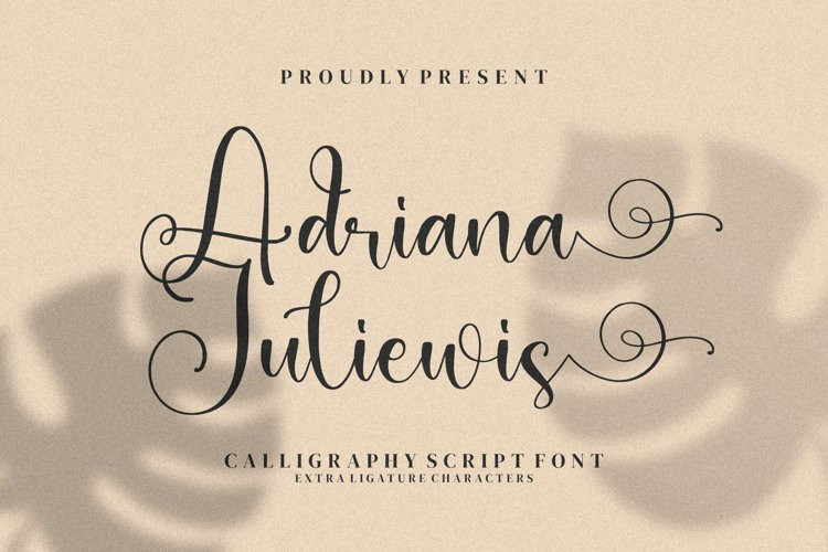 Adriana Juliewis Font - Free Font
