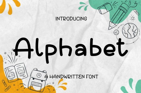 Alphabet Font - Free Font
